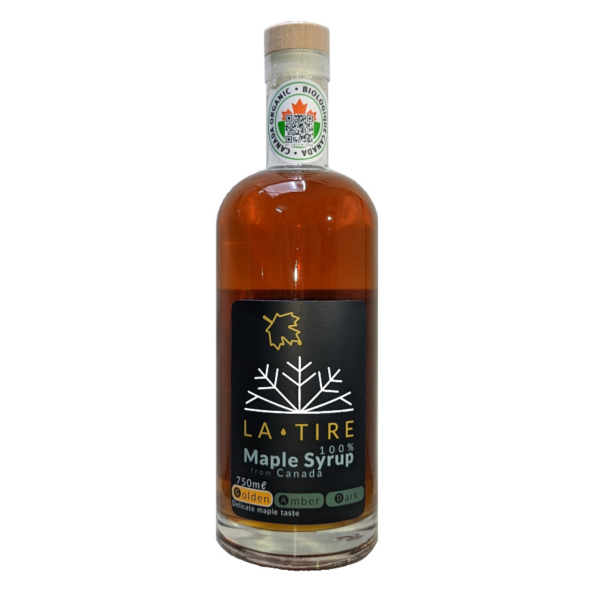 Maple Syrup 750 mℓ, Golden
