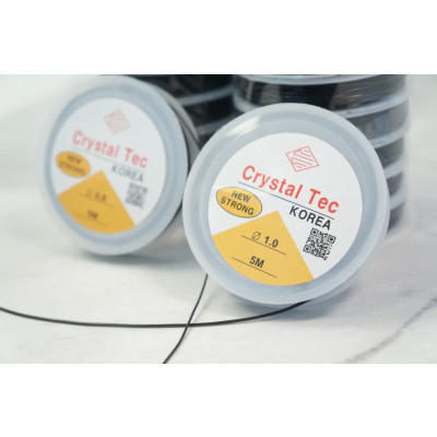 CLEAR ELASTIC CORD (Crystal Tec)