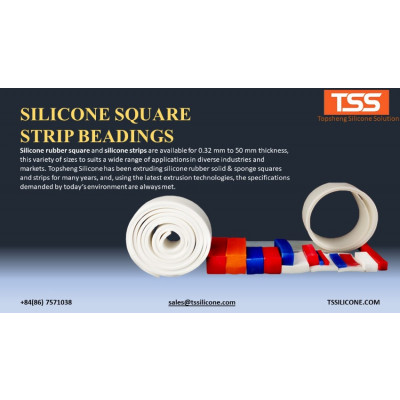 Silicone Square Strip Beadings